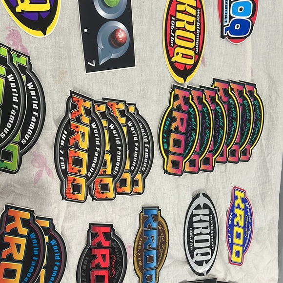 kroq | Other | Sticker Kroq Lot New Unused | Poshmark